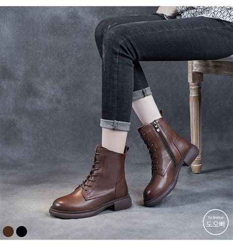 나모즈 여성 소가죽 워커 키높이 45cm 티몬