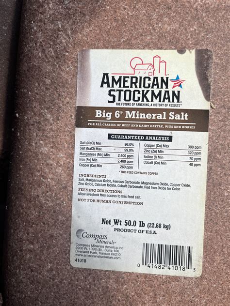 Tm Salt Block Economy Feed Mill Llc