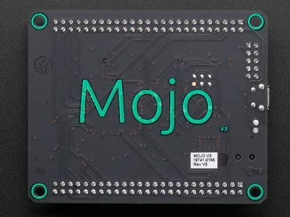 Mojo FPGA Development Board ID 1553 Adafruit Industries Unique Fun DIY Electronics And Kits