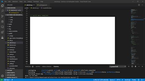 Electron App Showing White Screen After Successful Build But Work In