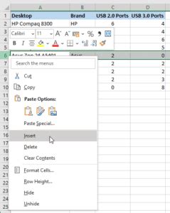 Can T Insert A Row In Excel Possible Reasons And Fix
