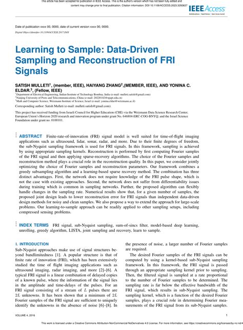 PDF Learning To Sample Data Driven Sampling And Reconstruction Of