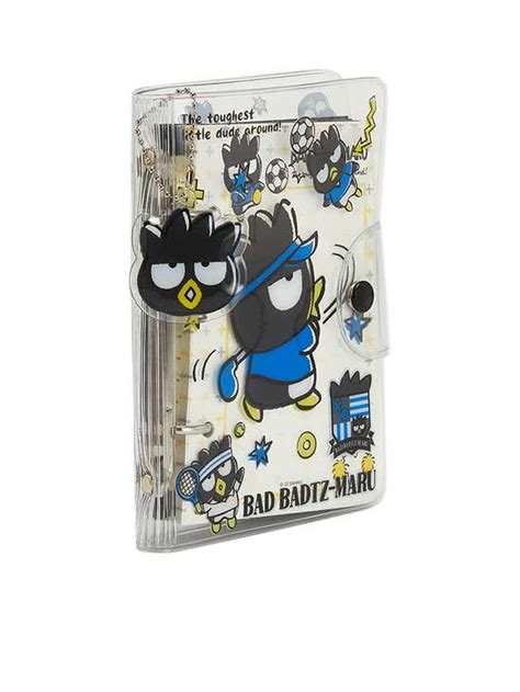 Sanrio สมุดโน้ตปกใส A6 Bad Badtz Maru Sweet สีเทา ลด 35 93 Central