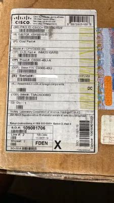 Cisco Catalyst Port Upoe Switch C U A China Network Switch And Ethernet Switch Price