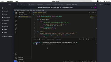 Video Lugar A On Linkedin Simplekeylogger Cybersecurity Prodigyinfotech Internship