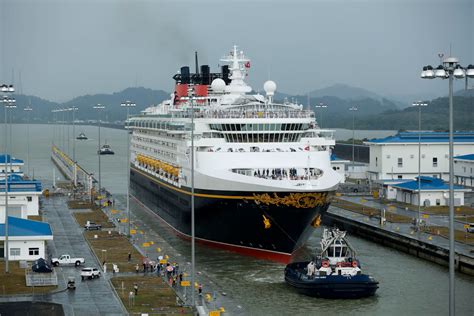 The Largest Capacity Vessel To Cross The Panama Canal Is The Disney