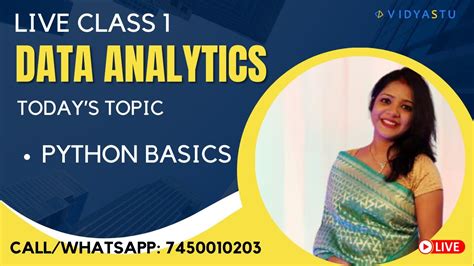 Data Analytics First Class 1 Basic Python Programming In Bengali Youtube