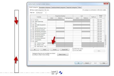 BIM Chapters Revit Show Hidden Lines Overview