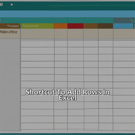 How To Quickly Add Rows In Excel Using A Shortcut Anders Fogh