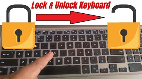 How To Lock And Unlock Keyboard In Windows 11 10 7 Youtube