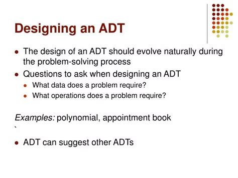 Ppt Designing An Adt Powerpoint Presentation Free Download Id3928738
