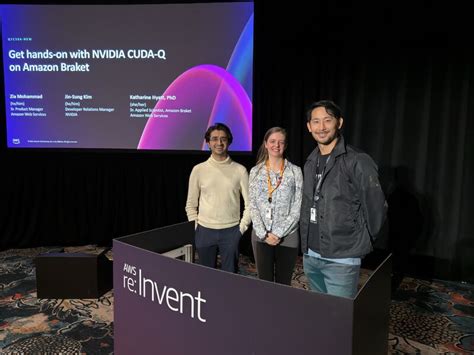 Reinvent2024 Quantumcomputing Quantum Supercomputing Zia K Mohammad