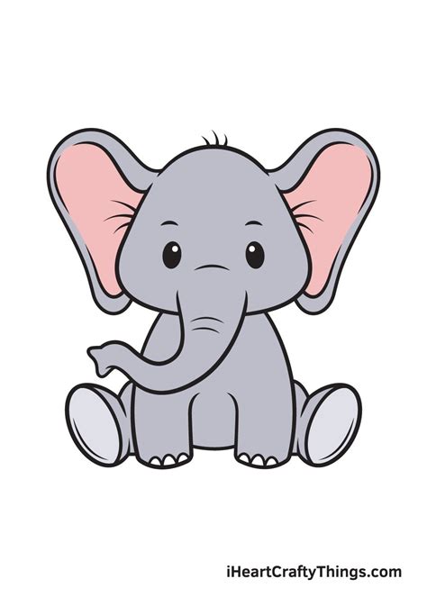 How To Draw An Elephant Step By Step Guide Artofit