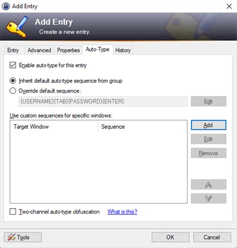 Password Management Can I Use Multiple Urls In The Url Field Of