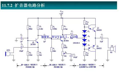 简易音频放大器电路图9014音频放大器电路图简单5v音频放大电路第11页大山谷图库