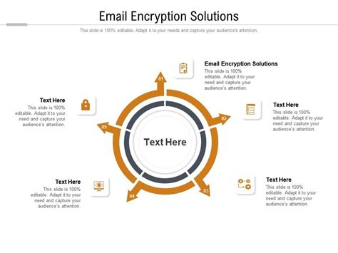 email encryption solutions ppt powerpoint presentation infographics