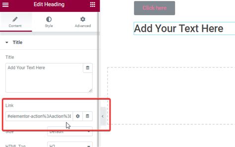 How To Open An Elementor Popup From A Link Or Menu Item