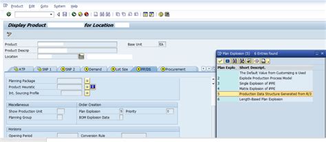 Explode Ppm Or Pds In Apo Sap Community