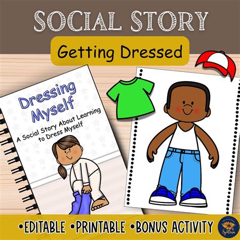 Social Story Getting Dressed Visuals For Autism How To Get Dressed