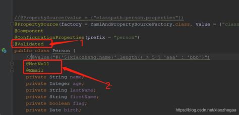 springboot基础 之yaml configurationproperties value propertysource 配置文件相关 yaml 数组 value csdn博客