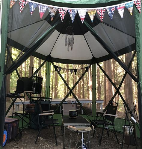 여름캠핑 원터치텐트 코스트코 육각텐트 대형스크린 가족형 모기장 핫 딜 티몬