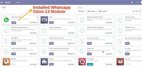Odoo Whatsapp Connector Extension Bridge Plugin Chat