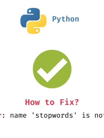 How To Fix NameError Name Os Is Not Defined Data Science Parichay