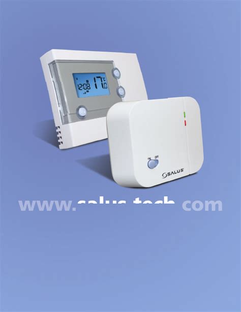 Salus RT500RF User Manual English 28 Pages