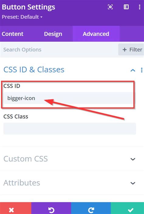 How To Set Custom Icon Size On Divi Button Module Wppagebuilders