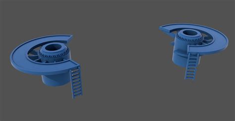Artstation Littorio Class Aft Range Finder 1 200 Scale 3d Printing Resources