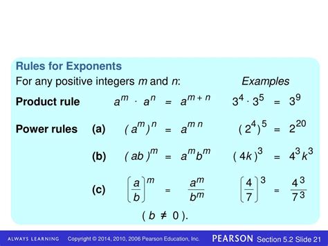 5 Exponents And Polynomials Ppt Download