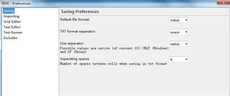 Robot Framework Ride 页面功能说明 漂泊的小虎 博客园