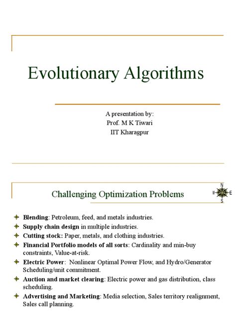 Introduction Evolutionary Algorithms Pdf Genetic Algorithm Mathematical Optimization