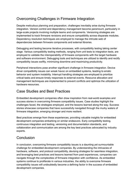 Ppt Overcoming Firmware Compatibility Issues A Guide To Seamless Integration Powerpoint