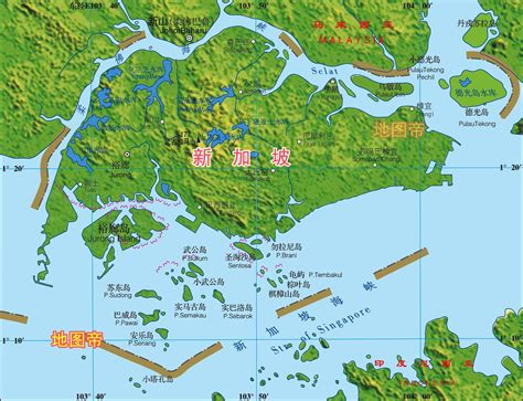 亚洲各国地形图 东亚和东南亚 知乎