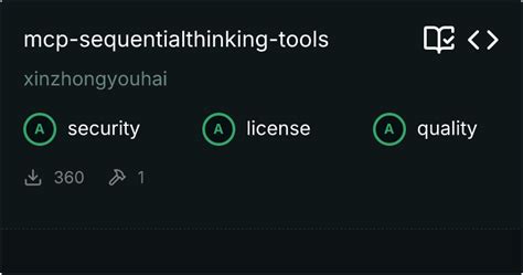 Score Mcp Sequential Thinking Tools Glama