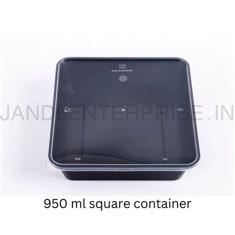 950ml Square Plastic Container At ₹ 10 Piece In Chennai Id 2848965066333