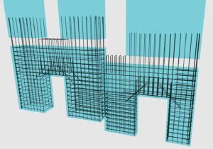 Reinforced Complex Wall Reinforcement In Allplan By ALLTO PythonParts