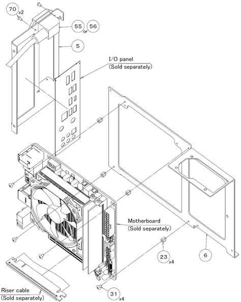 Midori 5l V2 Mini Itx Computer Case For 10in Length Graphics Card