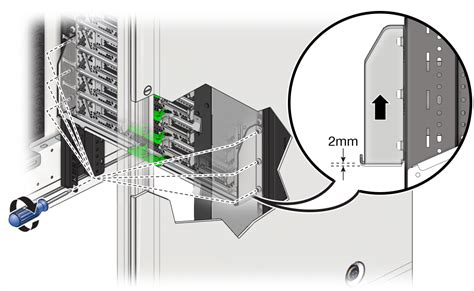 서버 설치 및 고정 Sparc M7 시리즈 서버 설치 설명서