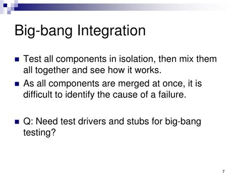 PPT Integration Testing PowerPoint Presentation Free Download ID