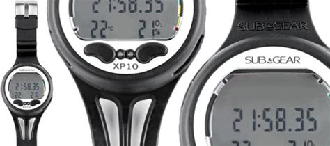 Scubalab Dive Computers Subgear Xp10 Scuba Diving