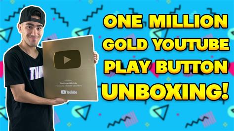 1 Million Youtube Play Button Unboxing Youtube