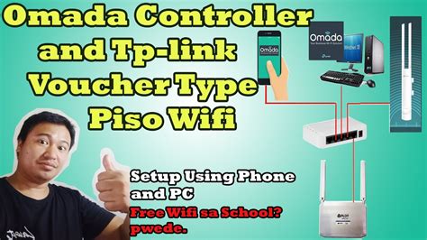 How To Set Up Omada Controller Tp Link To Use As Voucher Type Piso Wifi Pinoy Tech Tips Youtube