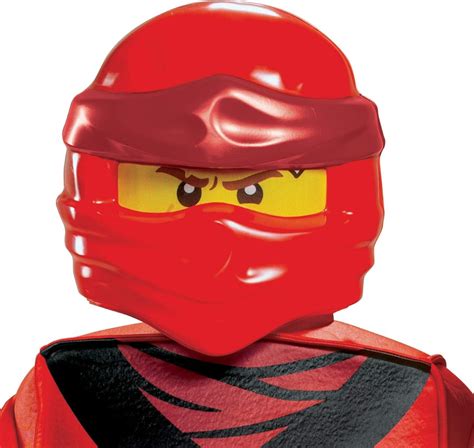 Kai Red Ninja Costume Face