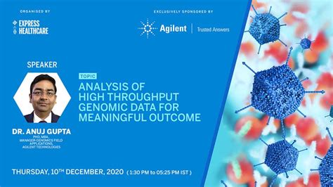 dr anuj gupta phd mba manager genomics field applications agilent technologies express