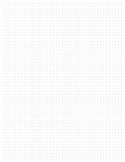 Dotted Grid Paper 10 Pages Digital Printable Etsy