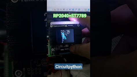 rp2040 st7789 circuitpython youtube