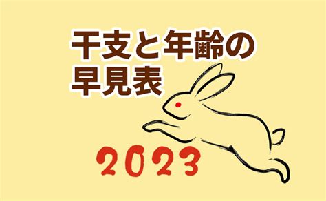 【2023年 令和5年 版】干支と年齢の早見表 干支の守護ご本尊でミラクル運気アップ！