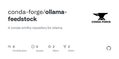 Github Conda Forgeollama Feedstock A Conda Smithy Repository For Ollama